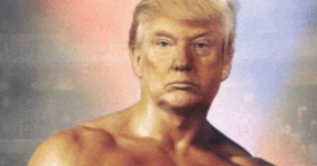 Donald Trump Shares 'Trump Balboa' Chest Poster