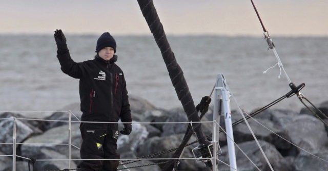 Greta Thunberg hitches low-carbon ride across Atlantic - Breitbart