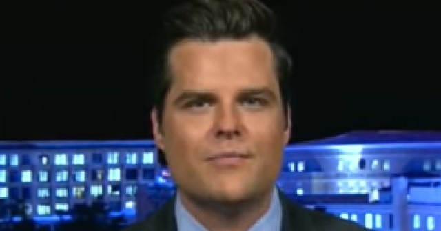 Gaetz on DoJ Dropping Flynn Charges: 'Adam Schiff and Nancy Pelosi Have ...