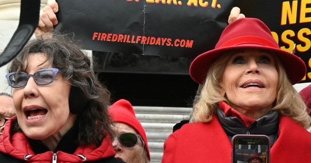 Video: Lily Tomlin Arrested at Jane Fonda Climate Change Protest