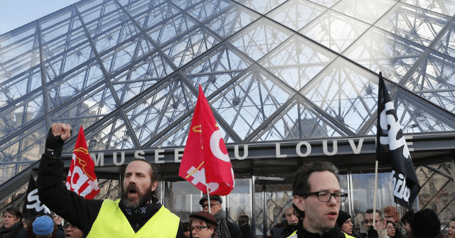 Protests Close Louvre Museum in Paris Amid Pension Strikes