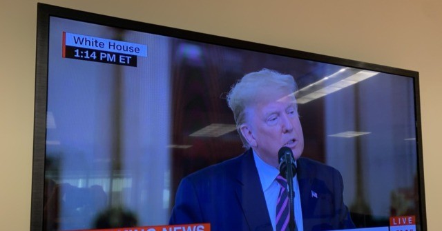 CNN Chyron: 'Trump Vindictive at Impeachment Acquittal "Celebration"'