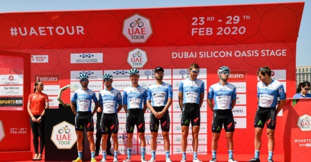 Israel Team Races in UAE Cycling Tour in Sporting Overture