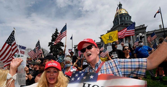 People Across Nation Protest Coronavirus Restrictions in Reopen Events