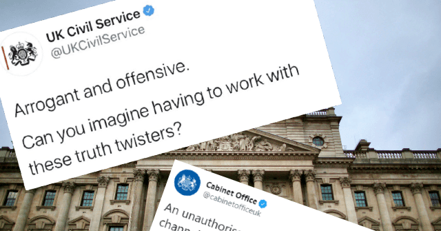 Telegraph: Civil Service Tweet a Reminder Why Boris Govt was Elected