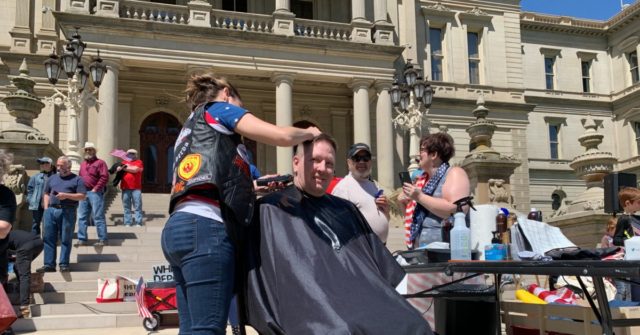 Watch Live: 'Operation Haircut' at Michigan Capitol