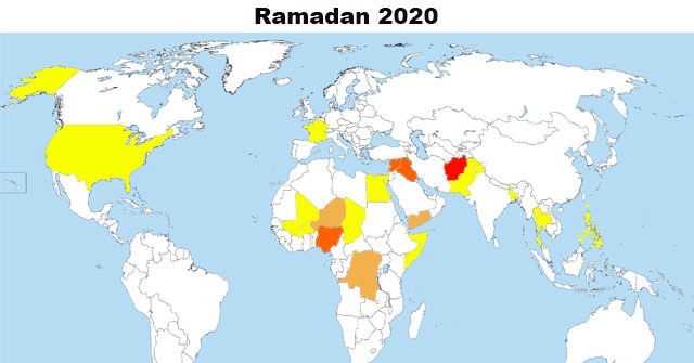Ramadan Rage: 2020 Logs 30% More Jihadist Attacks than 2019