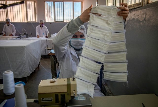 Morocco prisoners make masks for fellow inmates - Breitbart