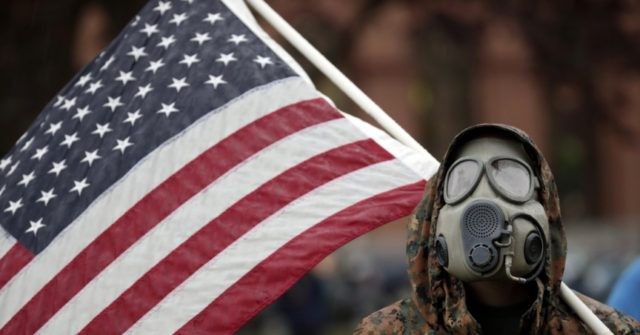 Hundreds protest stay-at-home order outside Michigan Capitol - Breitbart