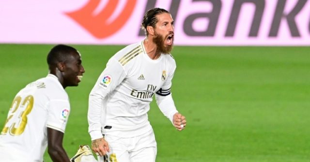 Ramos free-kick sends Madrid back to top of La Liga - Breitbart