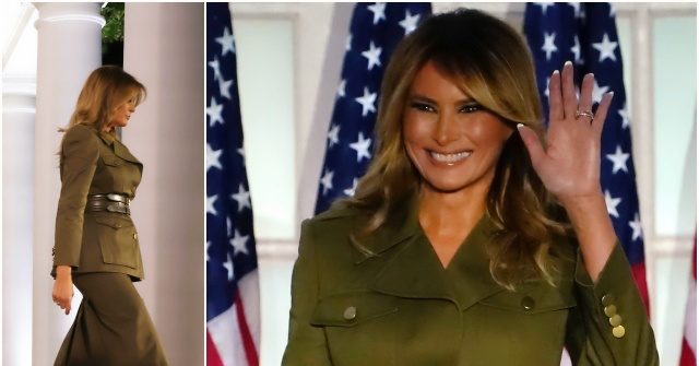 Fashion Notes: Melania Trump Steals the Show at RNC in Military McQueen