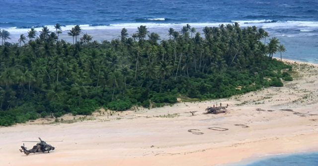 Pacific Island Castaways Rescued After Writing 'SOS' in the Sand