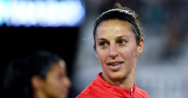 U.S. Soccer Star Carli Lloyd Explains Why She Stood For The National Anthem