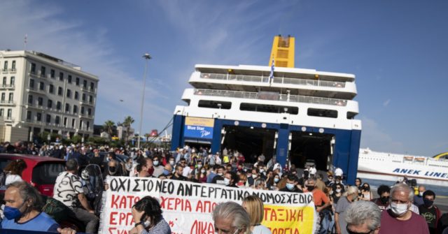 Greek Mariners Strike on Worker's Rights, Block Ferries