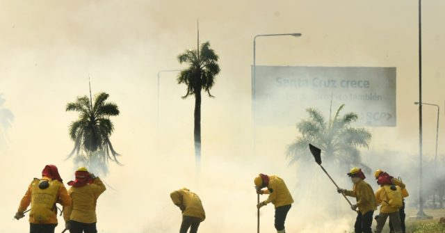 Forest fires in Bolivia consume vast area: official - Breitbart