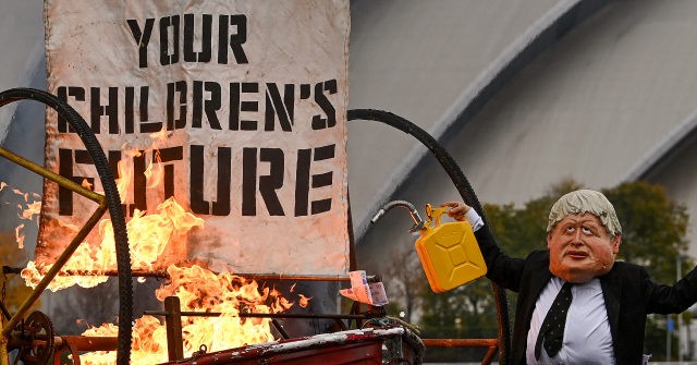 Not Very Climate Friendly: Activists Burn Boat and Litter During Protest