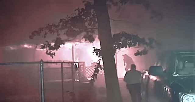 WATCH: Two Texas Sheriff's Deputies Run into Burning Home to Save Disabled Man