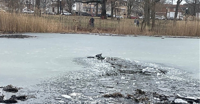 NYC First Responders Save Children Who Fell in Frozen Queens Pond