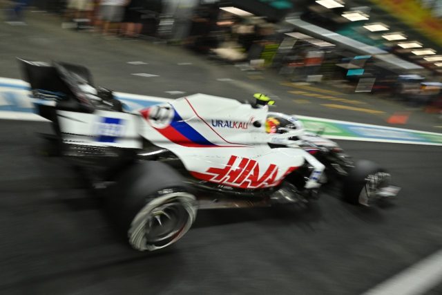 Haas F1 team to drop Russian sponsor colours in Barcelona finale ...