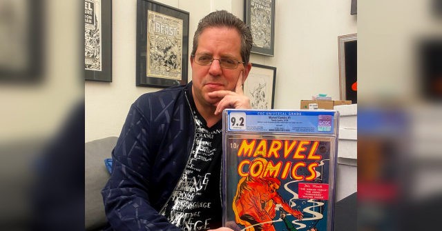 Copy of First Marvel Comic Book from 1939 Bags $2.4M at Auction