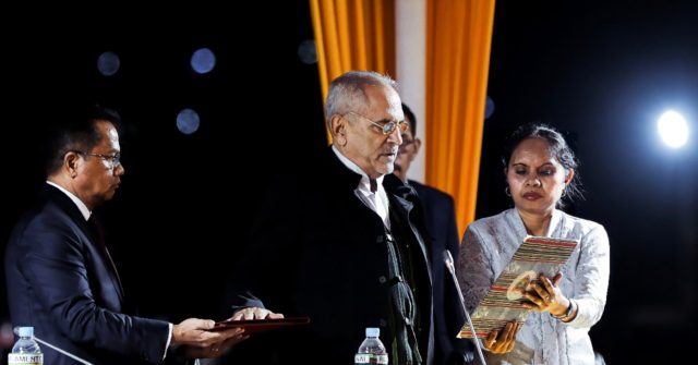 Nobel laureate sworn in as East Timor leader on independence ...