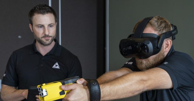 Virtual reality brings portable Taser training to police - Breitbart