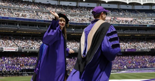 Taylor Swift shares life hacks, tells NYU grads to dance like the class ...