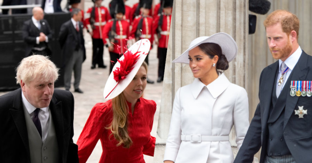 Boris Johnson, Prince Harry, Meghan Booed at Royal Cathedral Service