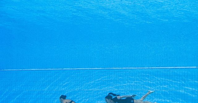 Artistic swimmer Alvarez finds peace and beauty in images of her rescue ...