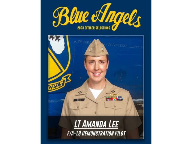 Amanda Lee named first female pilot in US navy aviation team - Breitbart