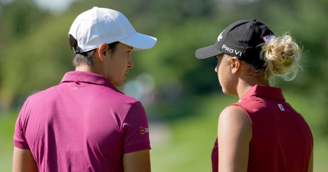 Rookies Roussin, Weber grab lead at LPGA team tournament - Breitbart