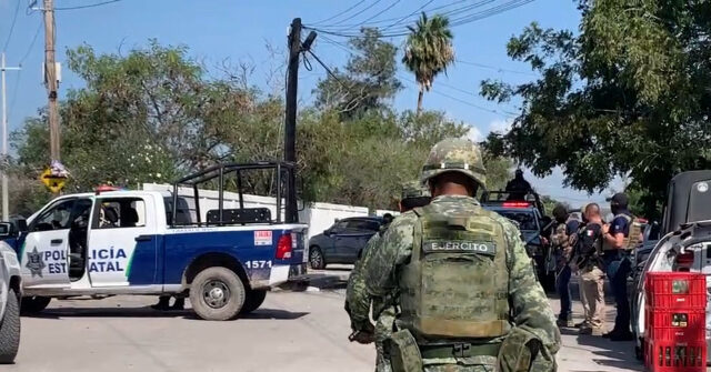 Mexican Border City Cops Ambushed by Cartel Armored Convoy