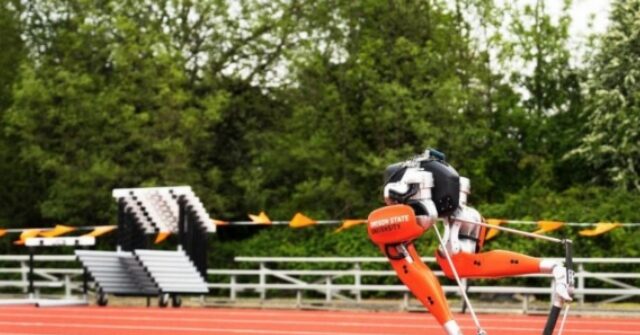 WATCH: Oregon State Robot Breaks 100-Meter Dash Record