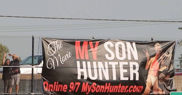Watch: Massive 'My Son Hunter' Banner Flies in Minnesota, Wi