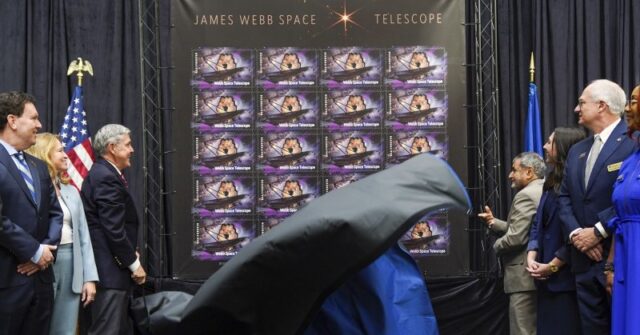 USPS releases new stamp celebrating NASA's James Webb Space Telescope ...