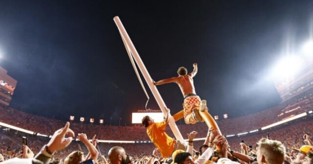 SEC Fines Tennessee $100,000 for Field-Storming Celebration