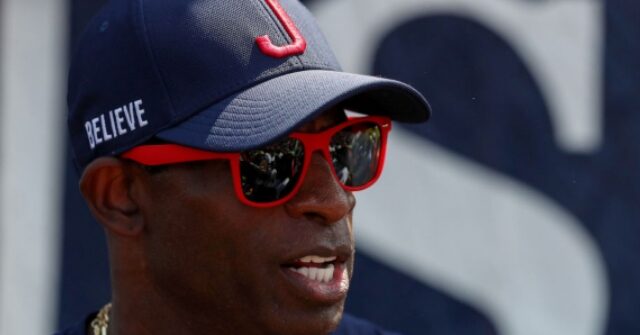 WATCH: Eddie Robinson Jr Shoves Deion Sanders Away in Midfield Spat ...