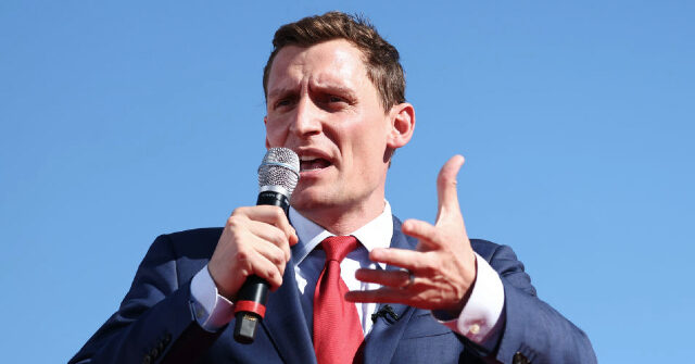 Republican Blake Masters Slams Democrat Mark Kelly During Trump Rally