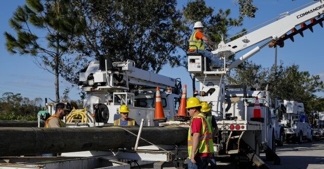 WATCH: Cavalry of Linemen En Route to Continue to Restore Power in Florida