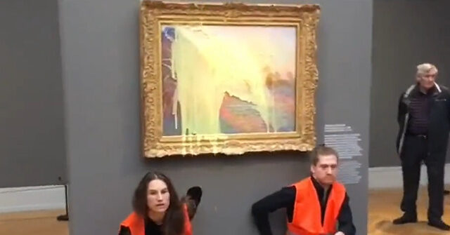 Germany: Climate Activists Vandalize Priceless Monet Painting