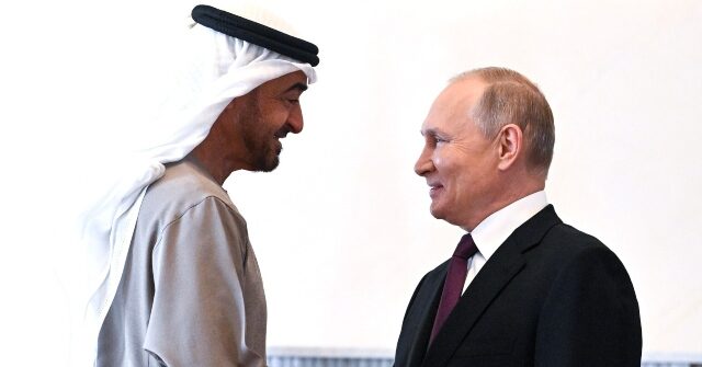 UAE President Meets with Vladimir Putin After OPEC’s Massive Production Cut