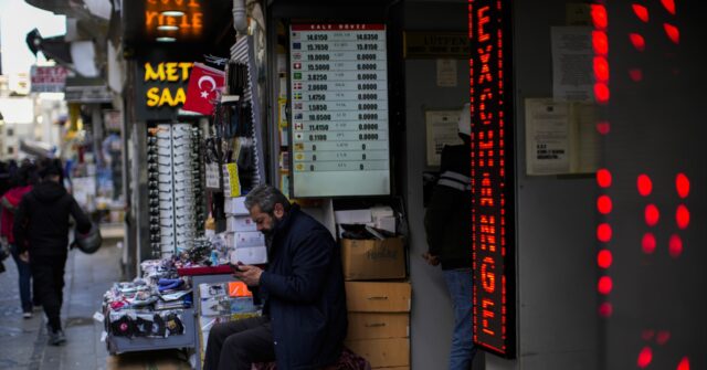 Turkish central bank makes huge rate cut amid 83% inflation - Breitbart