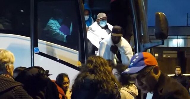 Watch: First Migrant Bus from Texas Border Unloads in Philadelphia