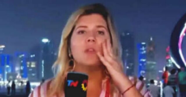 WATCH: Female Reporter Robbed On Live TV at World Cup