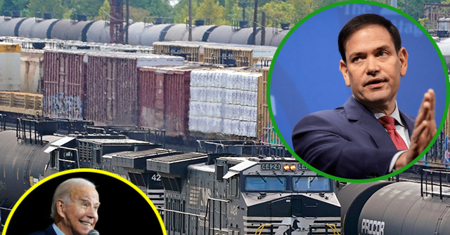 Marco Rubio Blasts Biden's Call for Congress to Impose Rail Contract