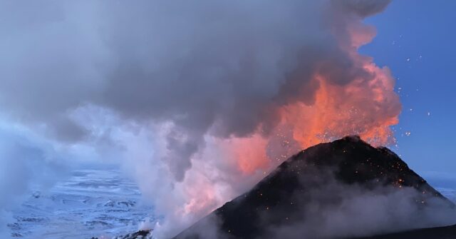 2 volcanoes rumble into action in Russia's far east - Breitbart