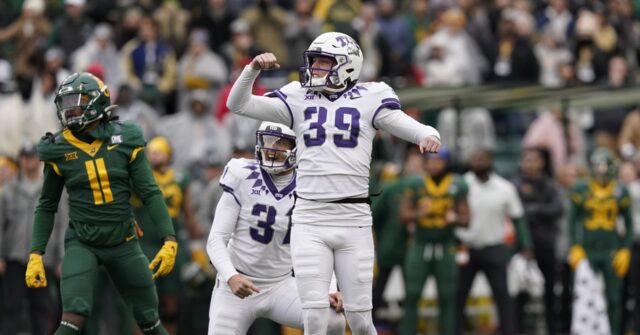 No. 4 TCU still undefeated after game-ending FG at Baylor - Breitbart