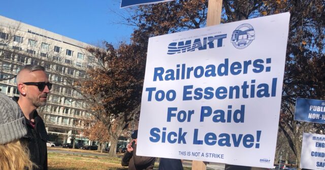 Watch Live: Rail Workers Rally Outside U.S. Capitol After Lawmakers ...