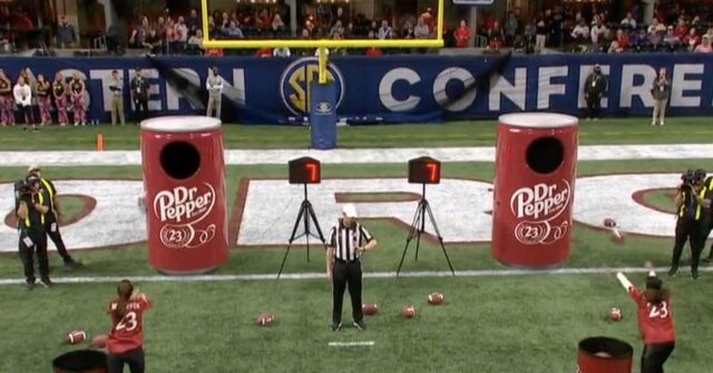 Football Fans Booed Botched Dr. Pepper Tuition Giveaway, Until This ...