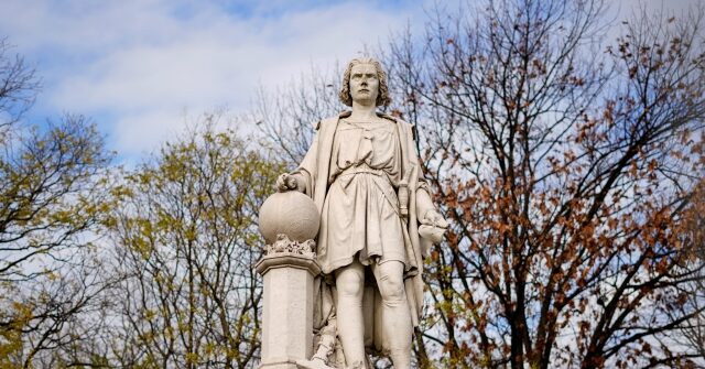 Boxes Covering Columbus Statue in Philadelphia Removed Following Judge's Order
